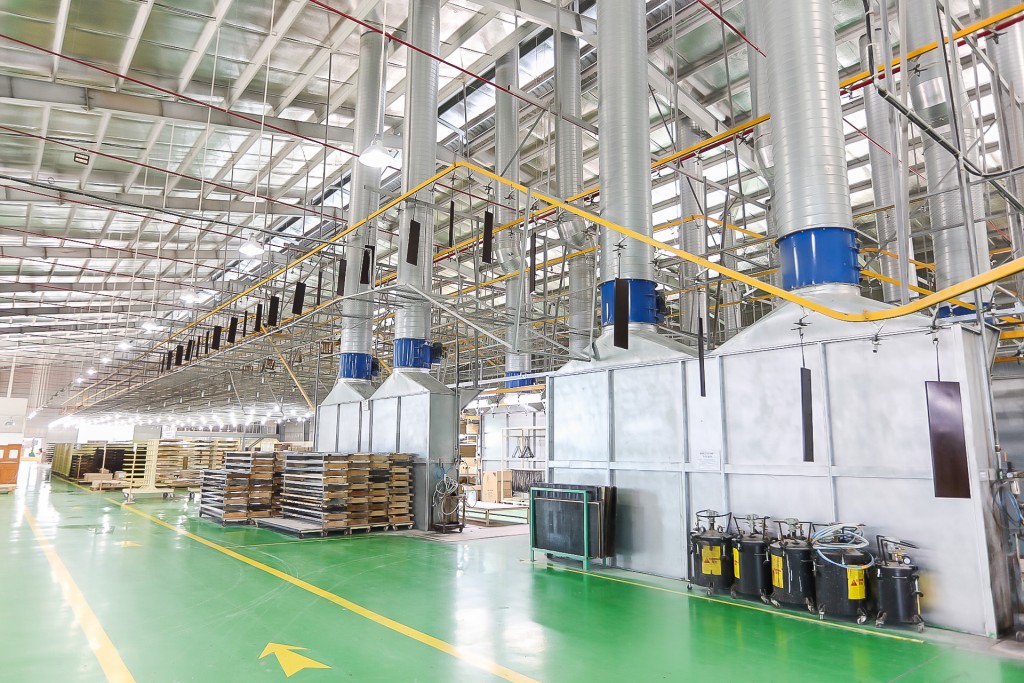 PU/ UV WOOD COATING PROCESS OF WOODEN FURNITURE